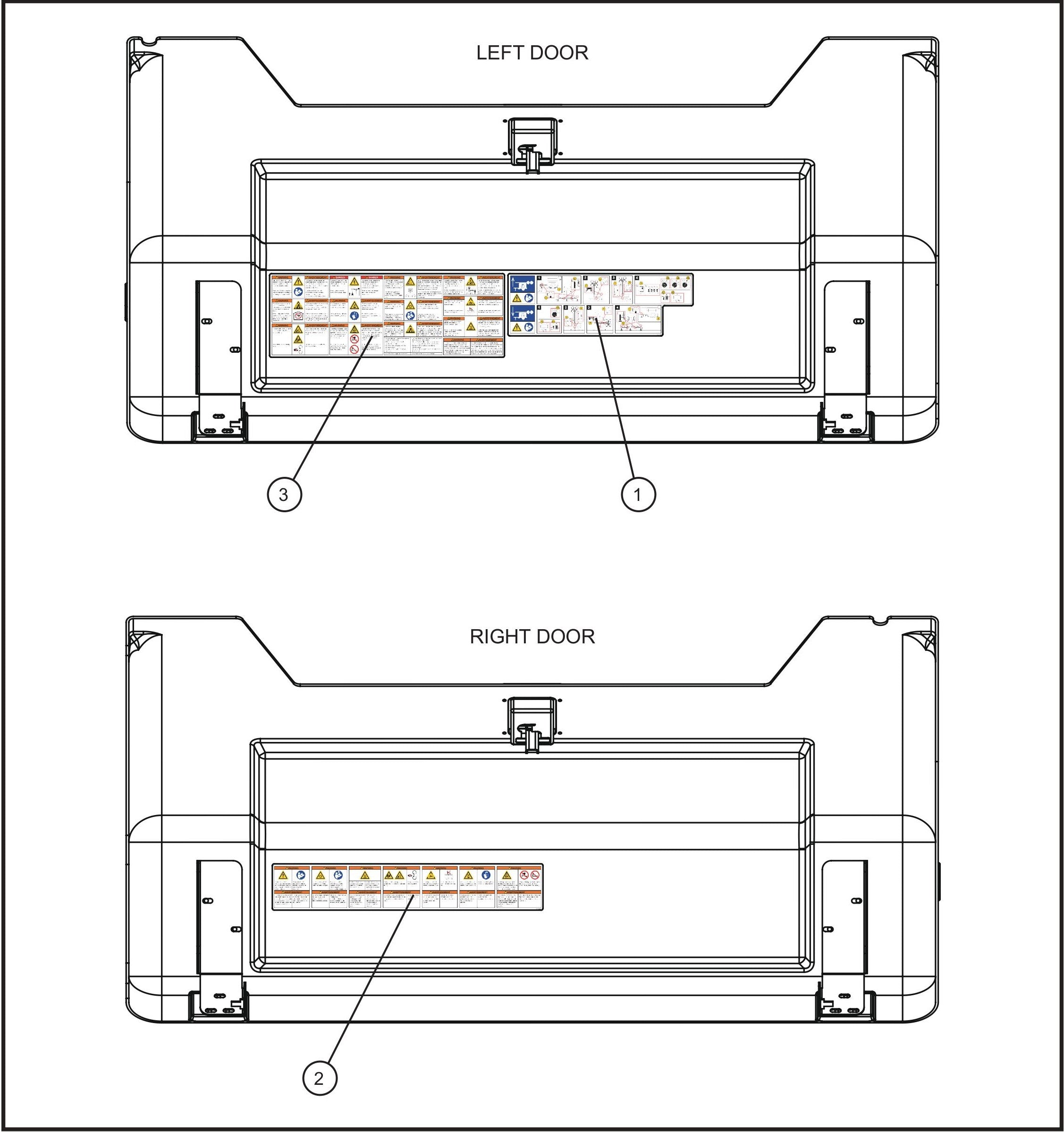 LD Series Night-Lite Pro II Laydown Tower Trailer Door Interior Domest ...