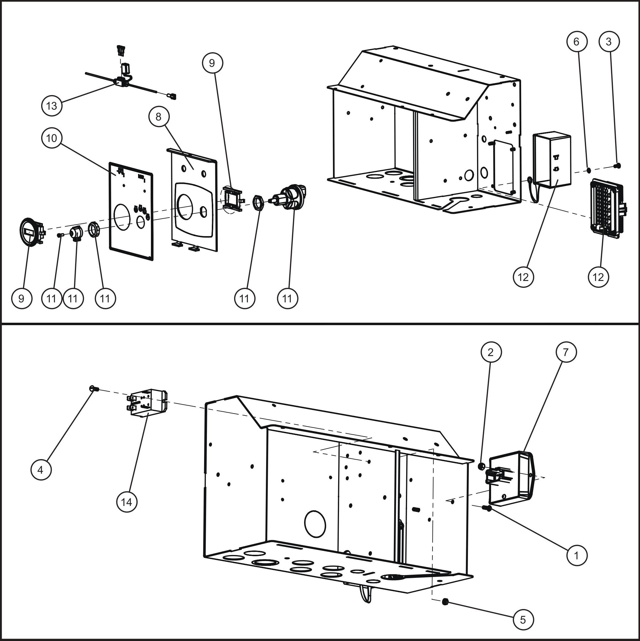 LD Series Night-Lite Pro II SLS Key Start Engine Control Assembly Part ...