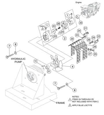WBH-16 Series Ride On Power Buggy Parts by Multiquip Whiteman